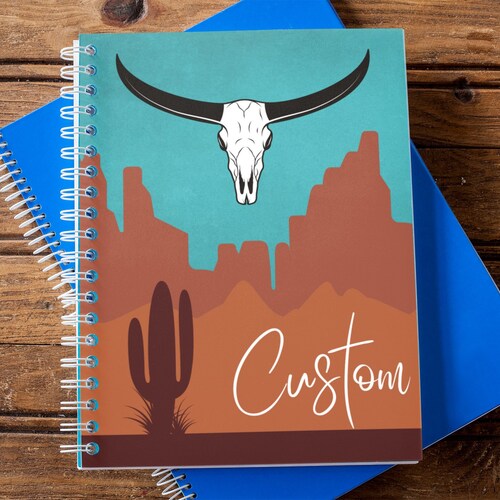 Punchy Western Notebook - Etsy