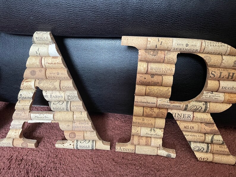 Natural Wine Cork BAR Sign - Etsy