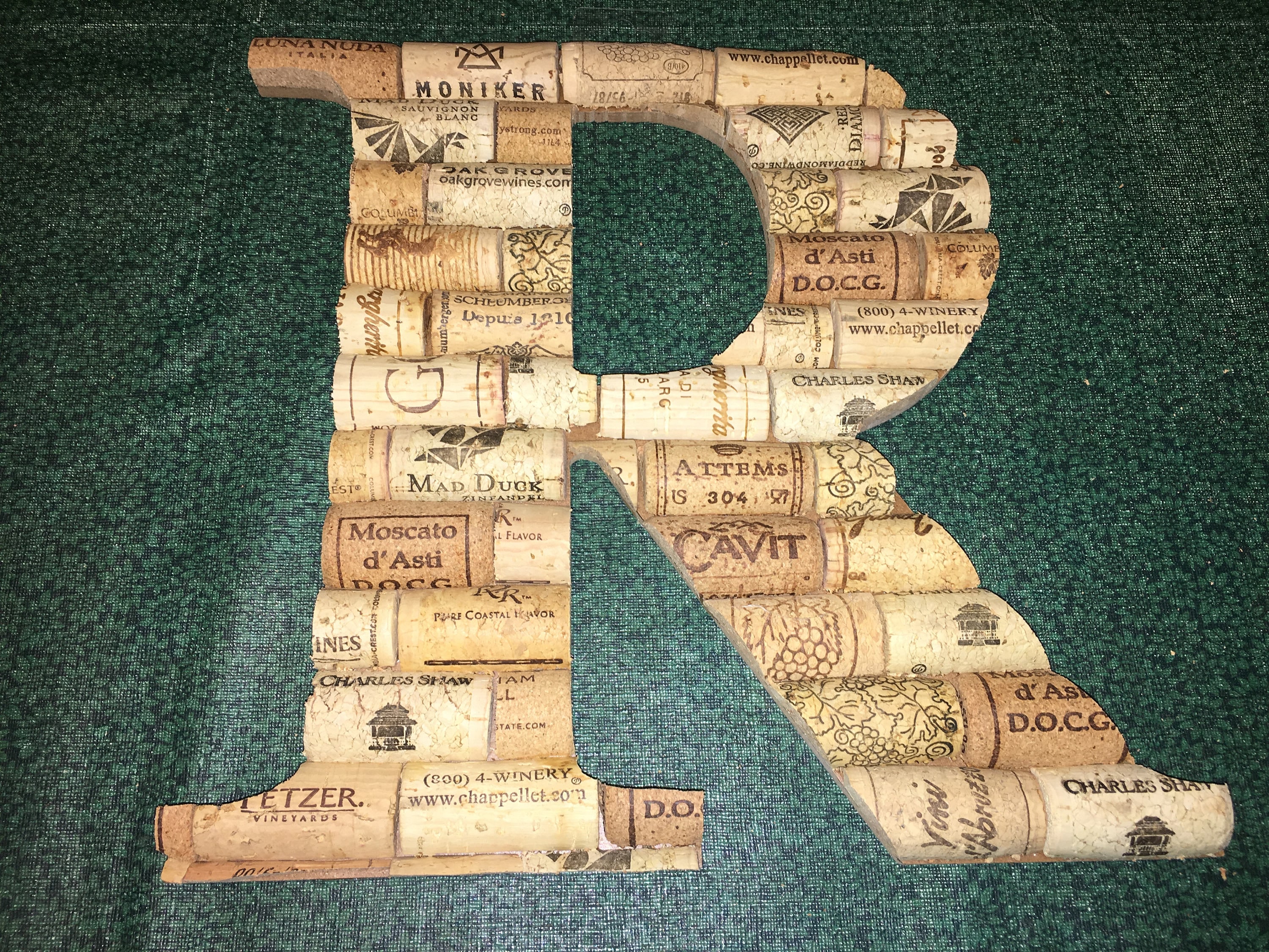 Natural Wine Cork BAR Sign - Etsy