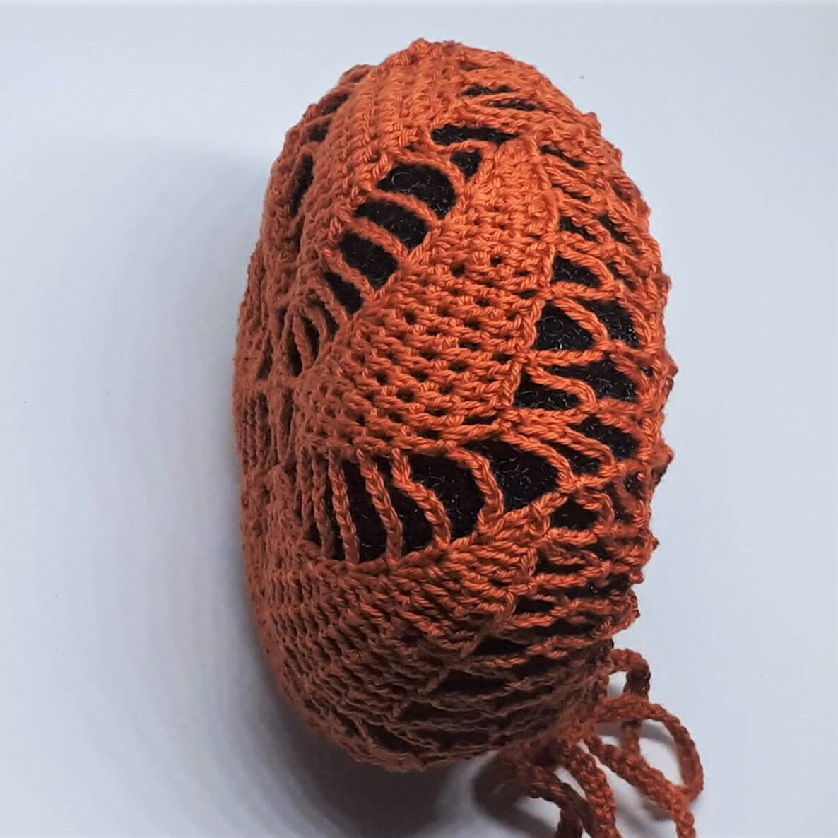Fox Color Ballerina Bun Cover Crocheted Ballet Hair Bun Holder ...