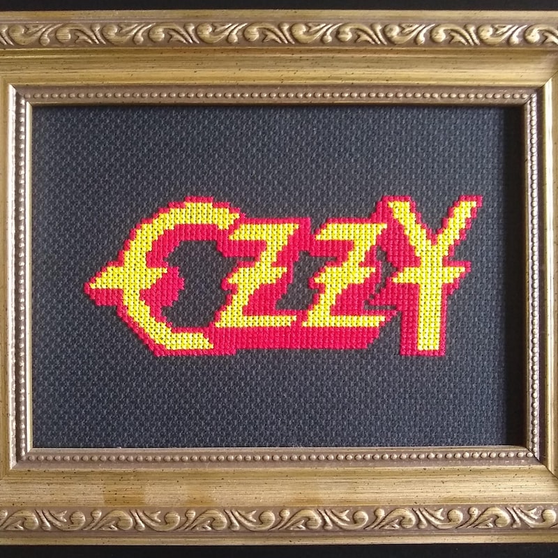 Ozzy Osbourne Cross - Etsy