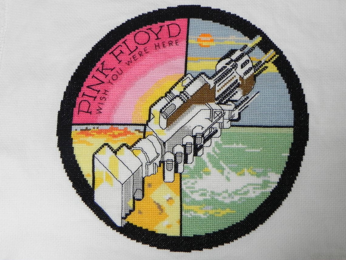 Pink Floyd - Wish You Were Here Cross Stitch Pattern - Etsy