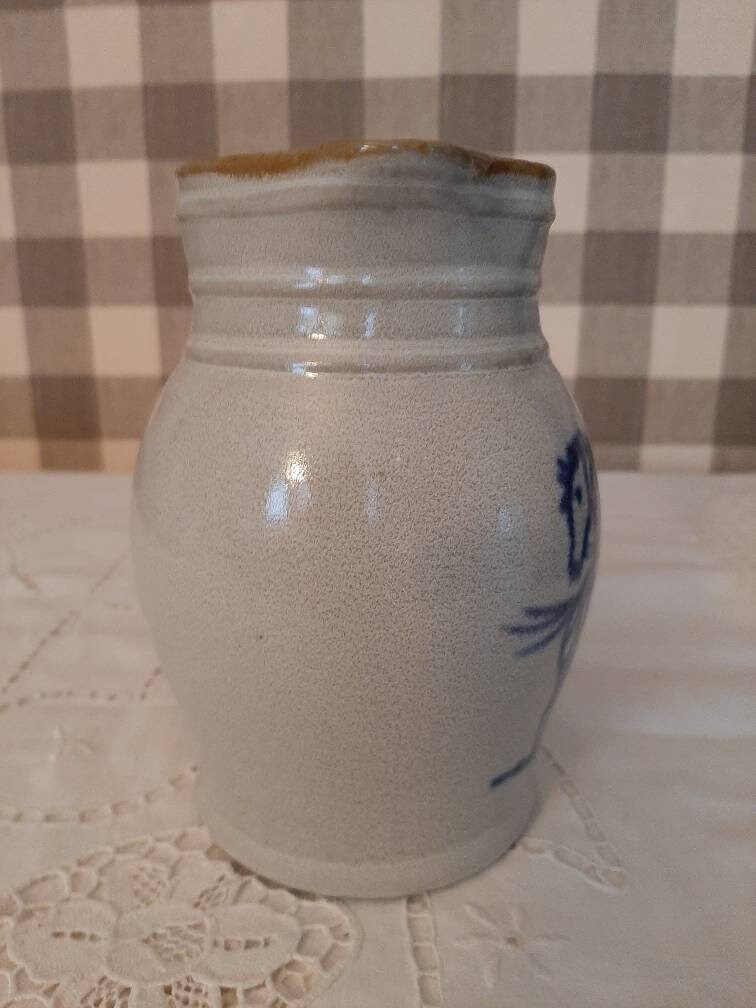 Prestige Place Vintage Stoneware Zebra Pitcher Jug Museum of American ...