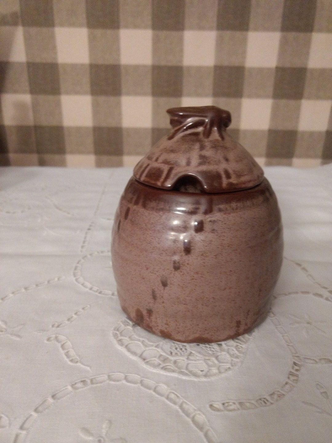Frankoma Pottery Vintage Honey Pot #803 - Etsy