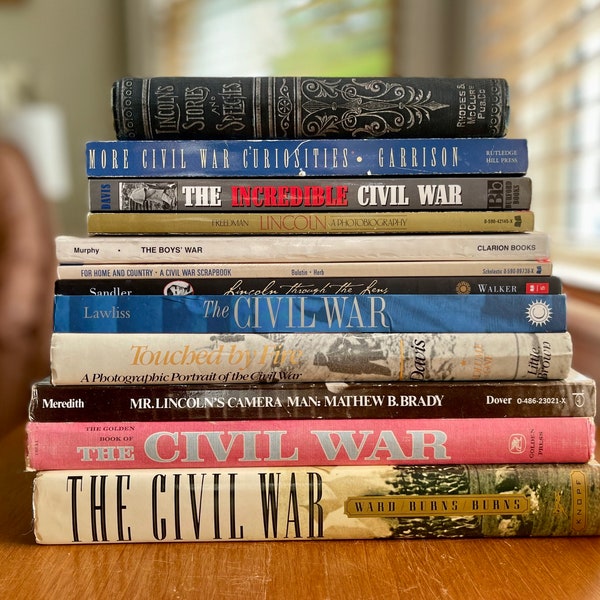 Civil War Books - Etsy