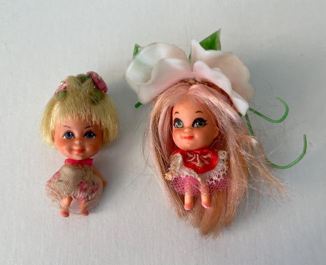 Two 1960s Liddle Kiddle Dolls, Made by Mattel - Etsy