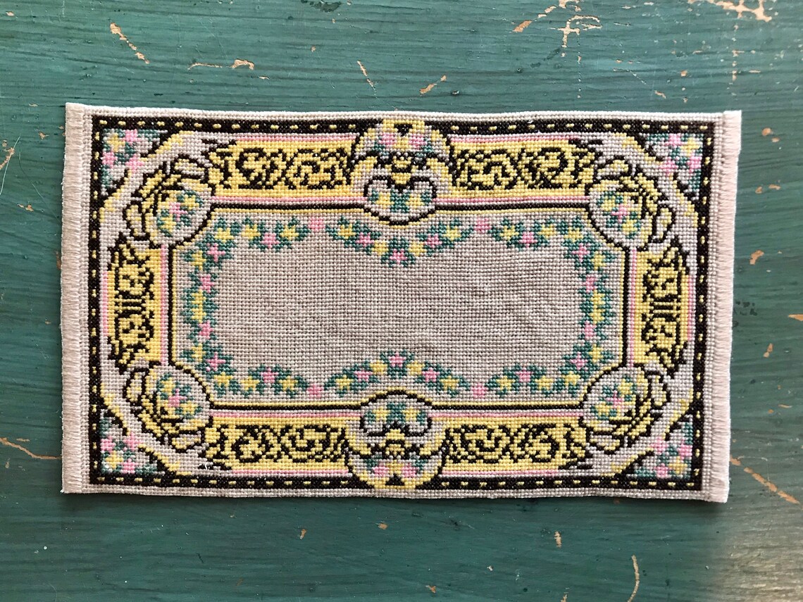 Cross Stitch Patterns For Dollhouse Rugs at Angel Stoltz blog