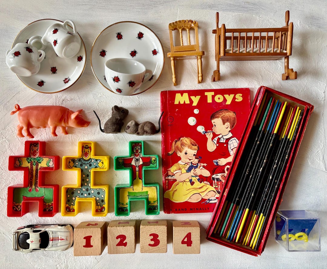 Collection of Random Vintage Toys - Etsy