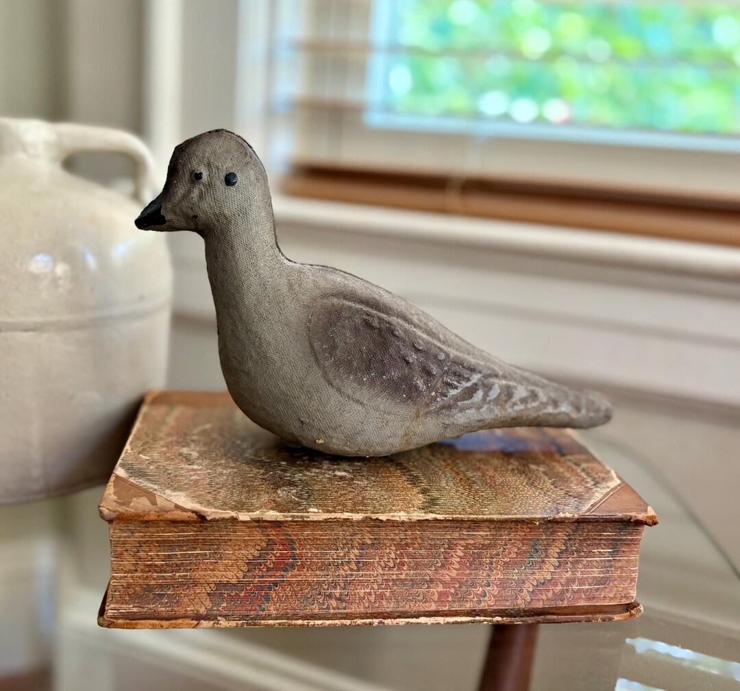 Antique Paper Pulp Bird Decoy - Etsy