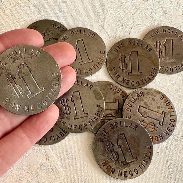 Tokens for Slot Machines - Etsy