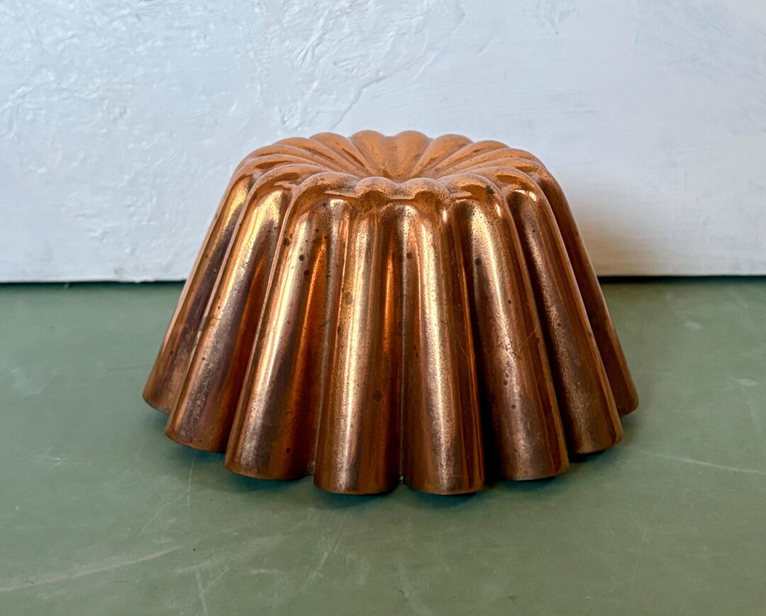 6.5” Antique Fluted Copper Mold, Made in England - Etsy
