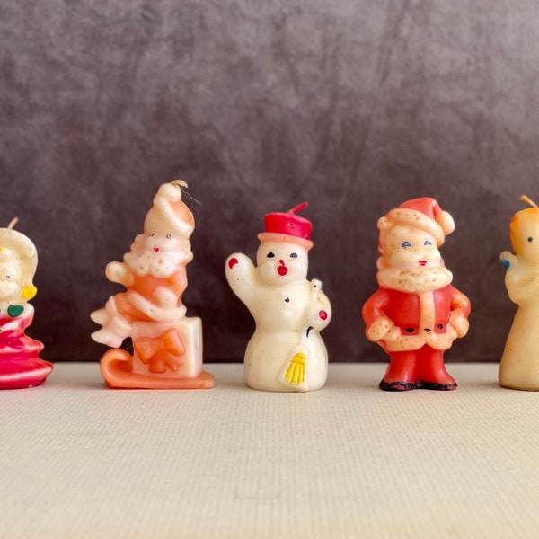 Christmas Candle Vintage - Etsy