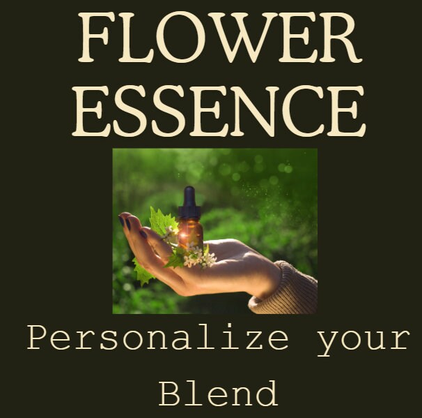 Bach Flower Essence Remedy Personalized Flower Essence Blend - Etsy
