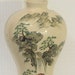 Chinese Vase 12", Hand Painted, Shan Shui Chinese Landscape With ...