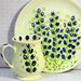 Hand Painted Texas Bluebonnet Plates and Mugs Celina by - Etsy