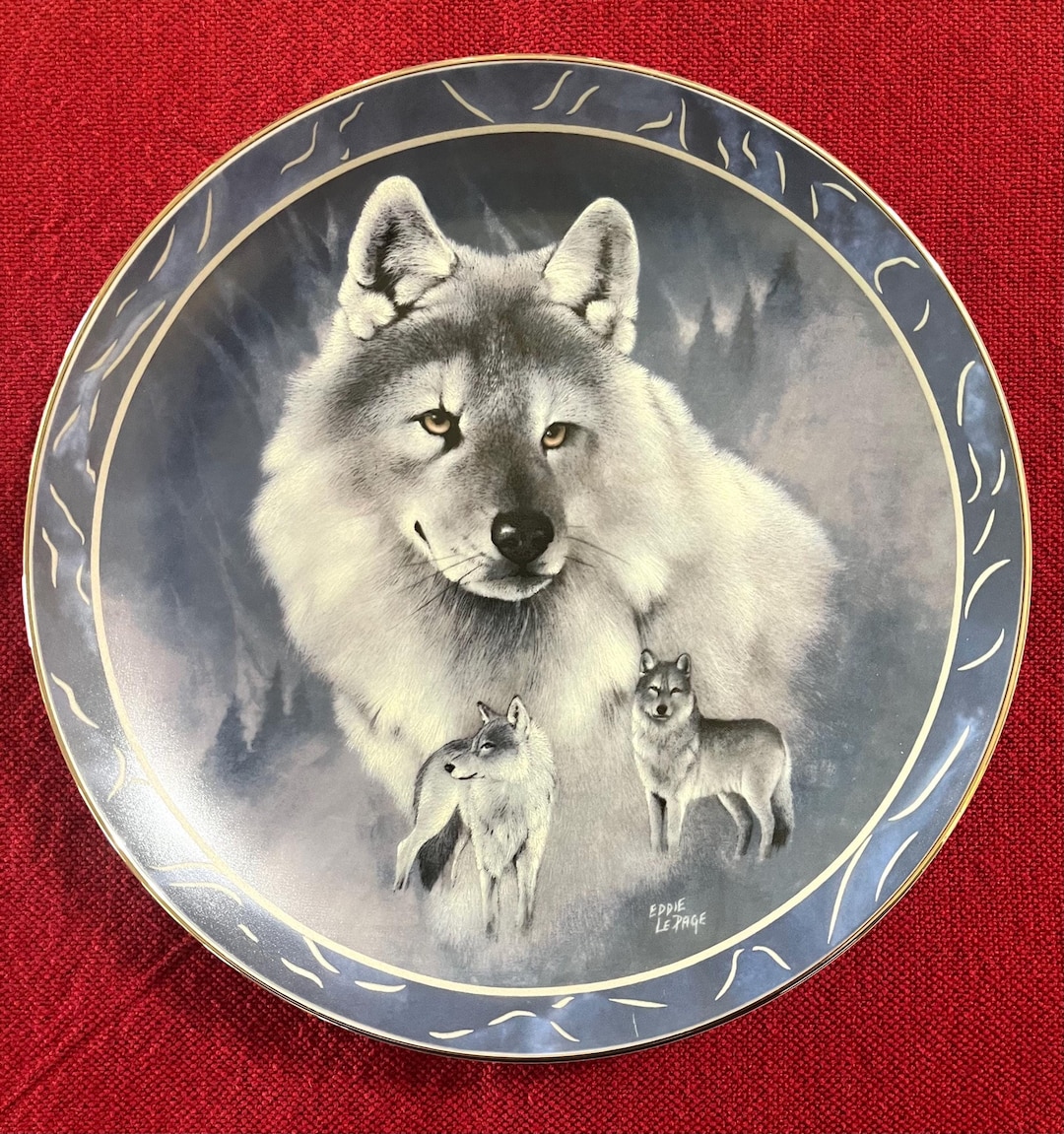 Silver Scout, Wolf Plate by Eddie Lepage, Part of the "spirit of the ...