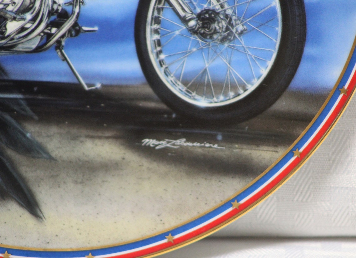 Easyriders 3 Plate Collection, Symbols of Freedom, American Classic ...