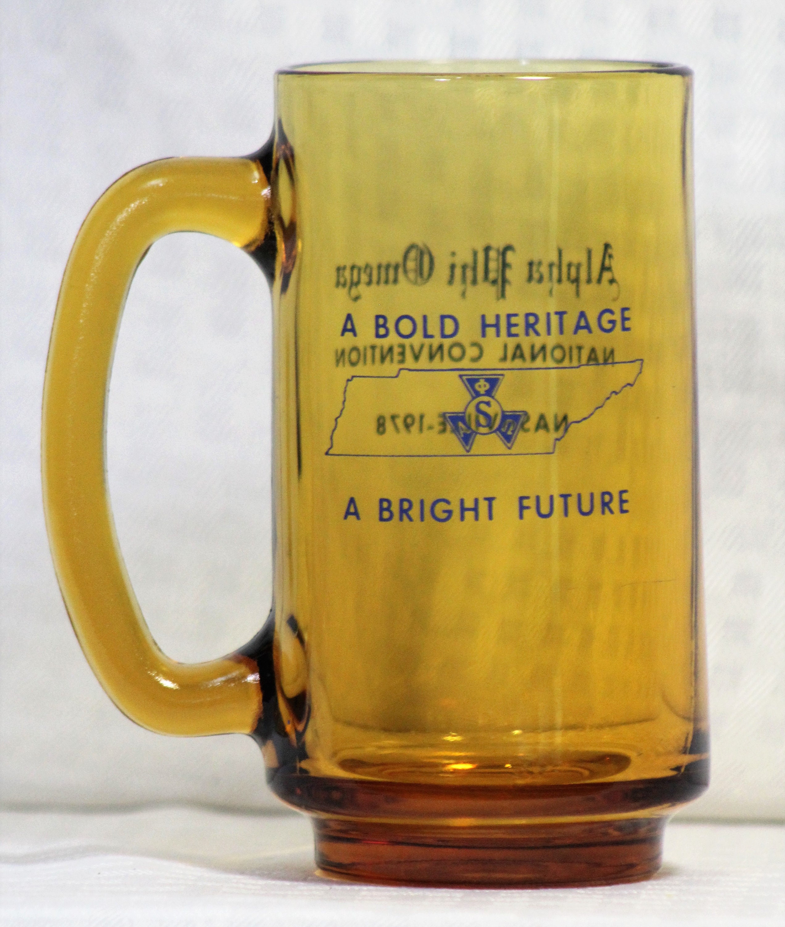 RARE Alpha Phi Omega Beer Tankard 12oz National Convention | Etsy
