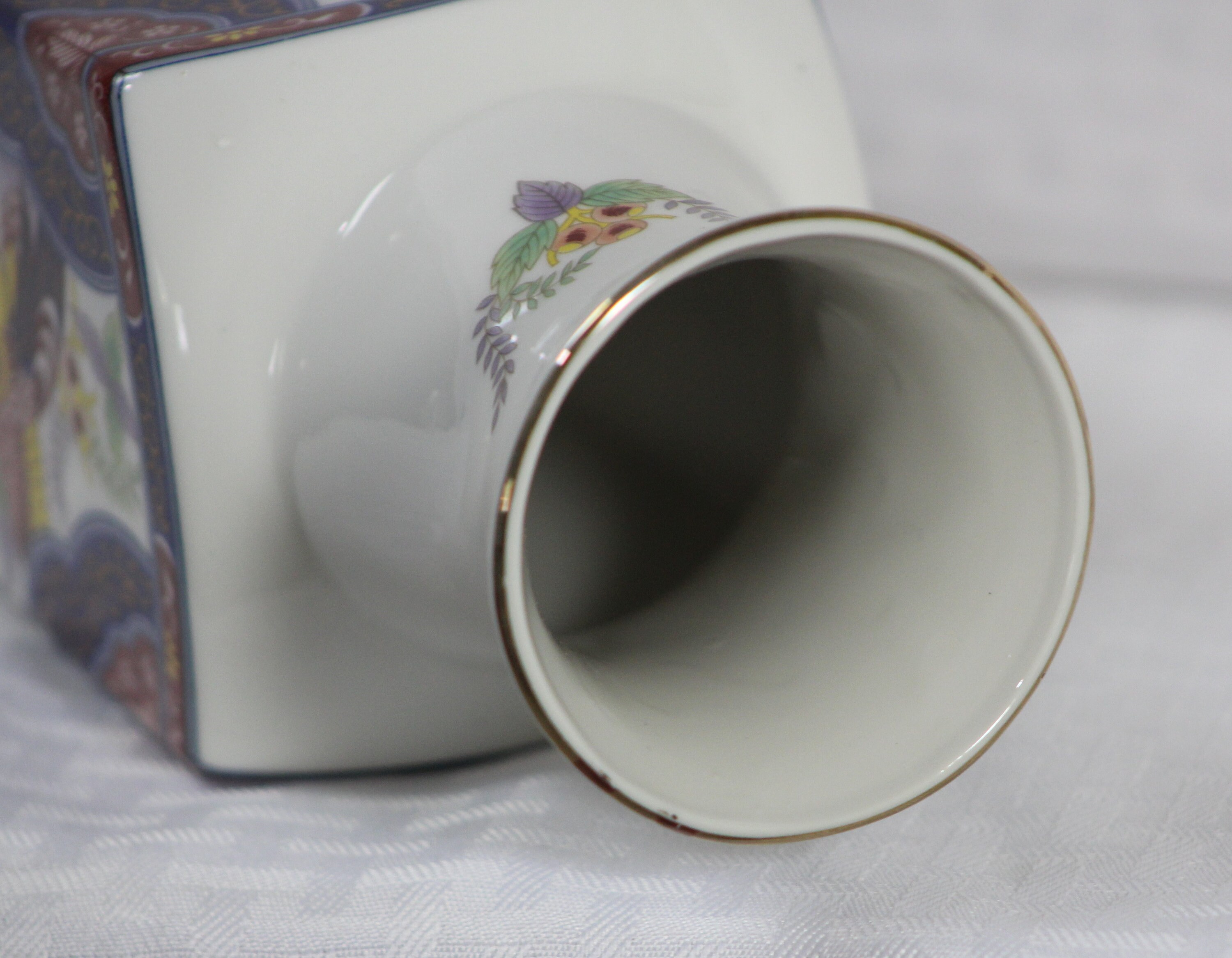 Japanese Imari Vase Signed Imari Ware Decorated With Golden | Etsy