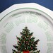 2001 Calendar Plate Christmas Heritage by Pfaltzgraff - Etsy