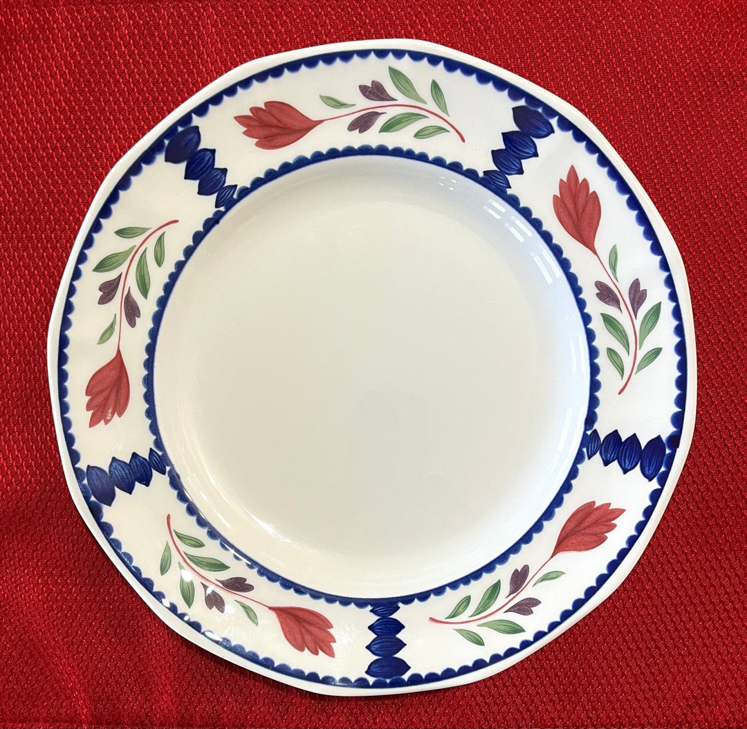 Adams China Dinnerware, Lancaster Pattern #3075, Dinner& Bread Plates ...