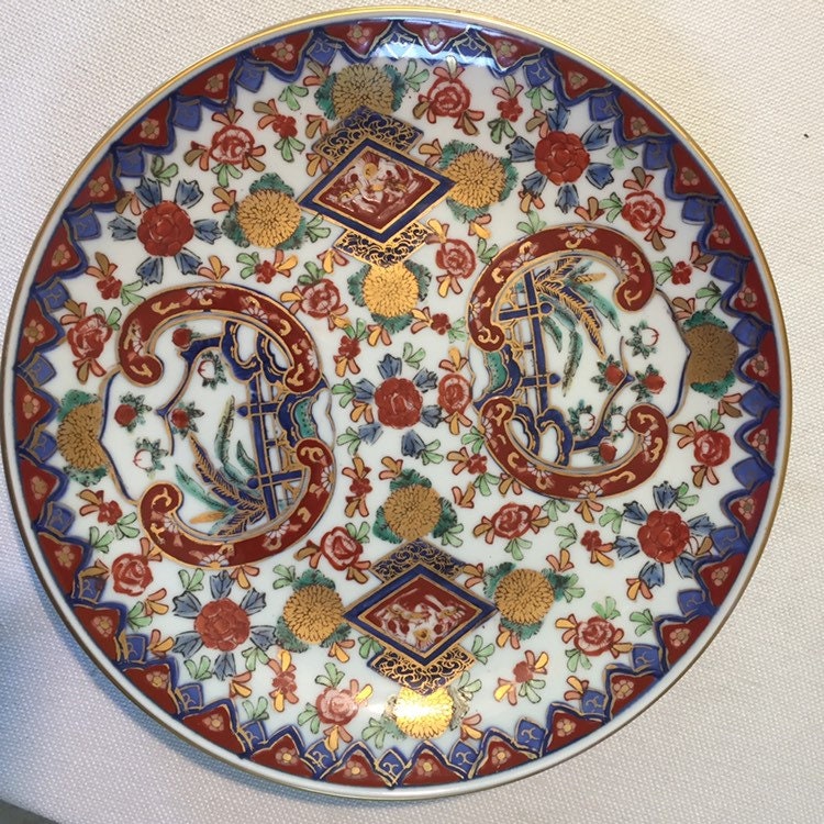 Deep Chinese Plate Exquisitely Hand Painted Floral Designs - Etsy