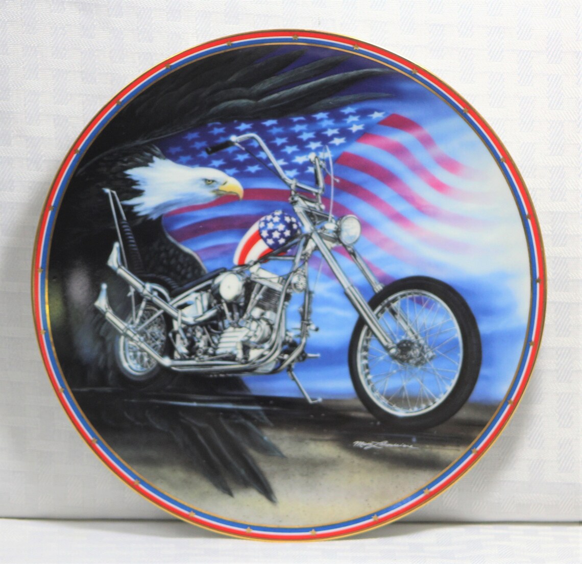 Easyriders 3 Plate Collection, Symbols of Freedom, American Classic ...