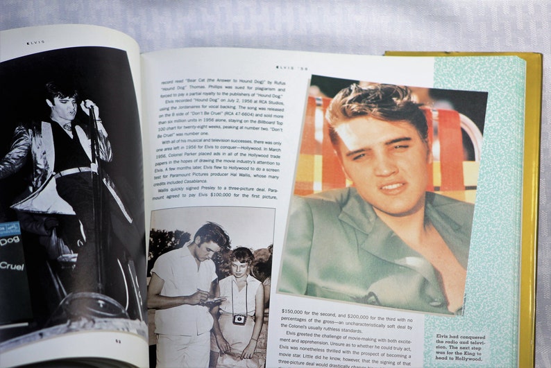 Elvis Presley Books Elvis the Complete Music Catalog by De - Etsy