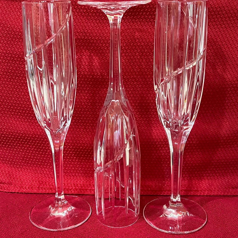 Discontinued Mikasa Crystal Glasses - Etsy
