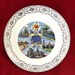 Ideal Indiana State Souvenir Plate, Capitol Building, Speedway in ...