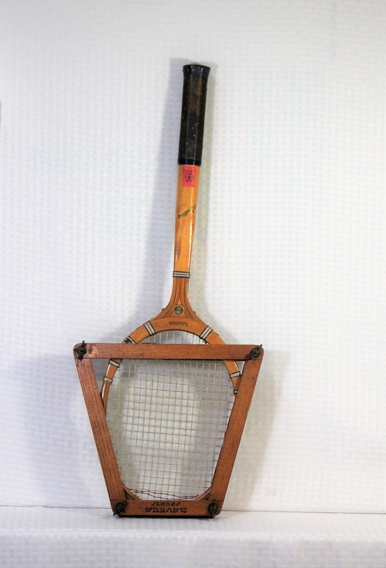 RARE A G Spalding & Bros Tennis Racket Lamina Head Press | Etsy