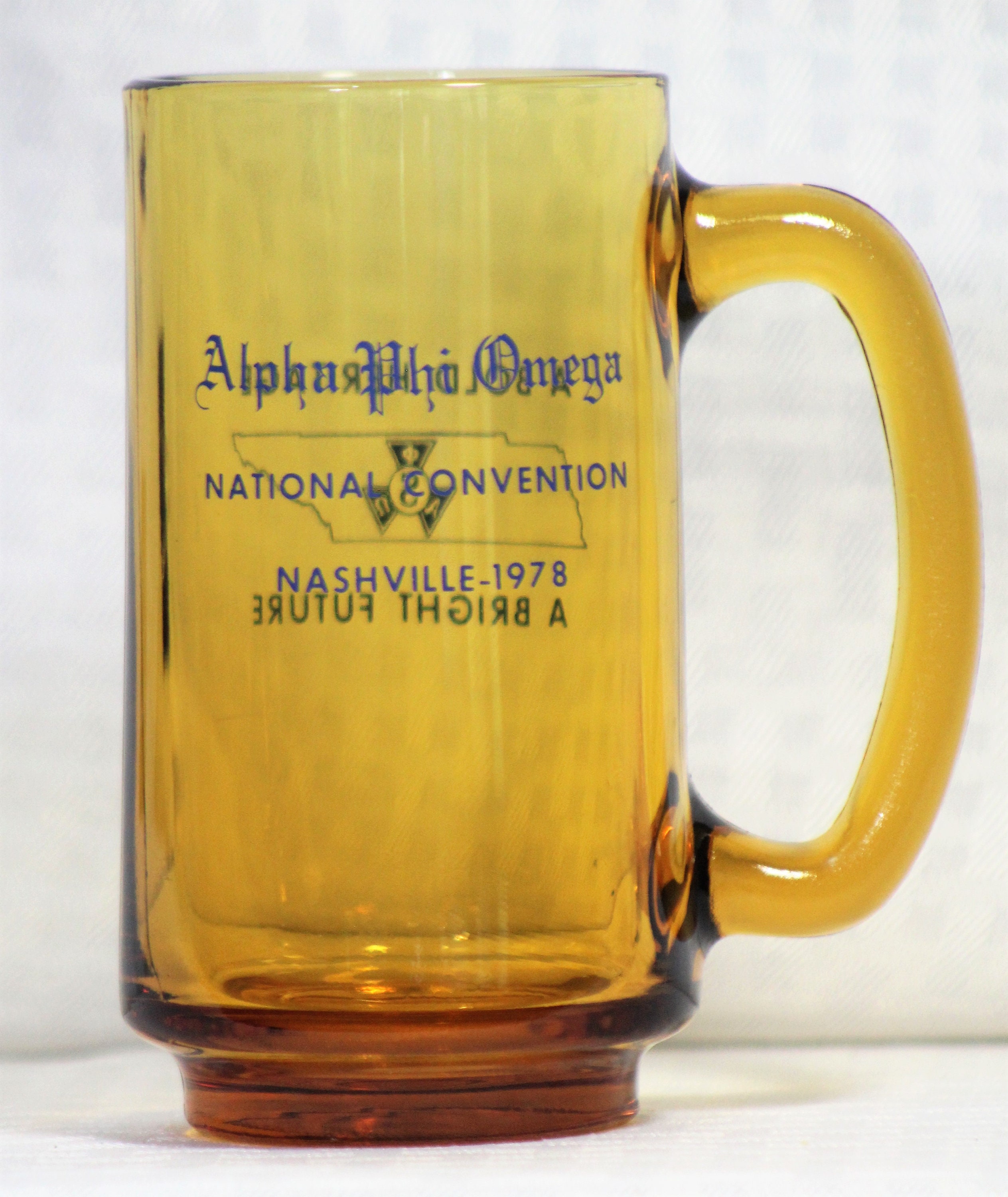 RARE Alpha Phi Omega Beer Tankard 12oz National Convention | Etsy