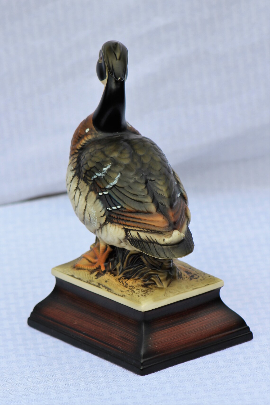 Vintage Ceramic Duck on Stand Made in Japan - Etsy