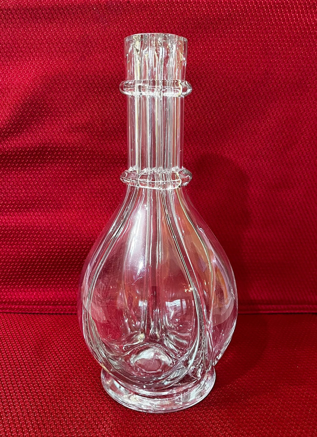 French Four Chamber Liquor Bottle Fait Main Mid-century Glass - Etsy