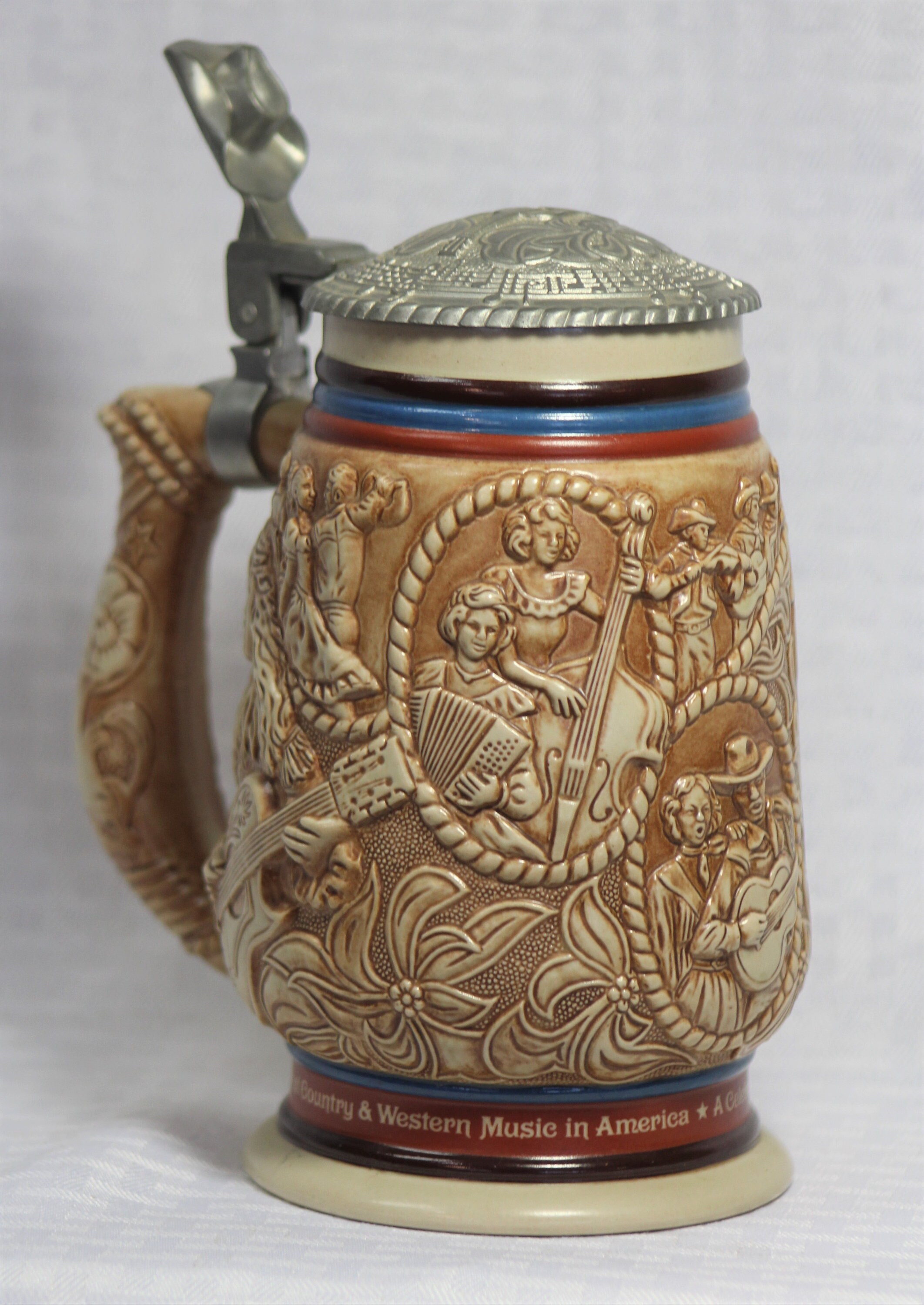 1994 Avon Collectible Beer Stein with PewterLid Country and | Etsy