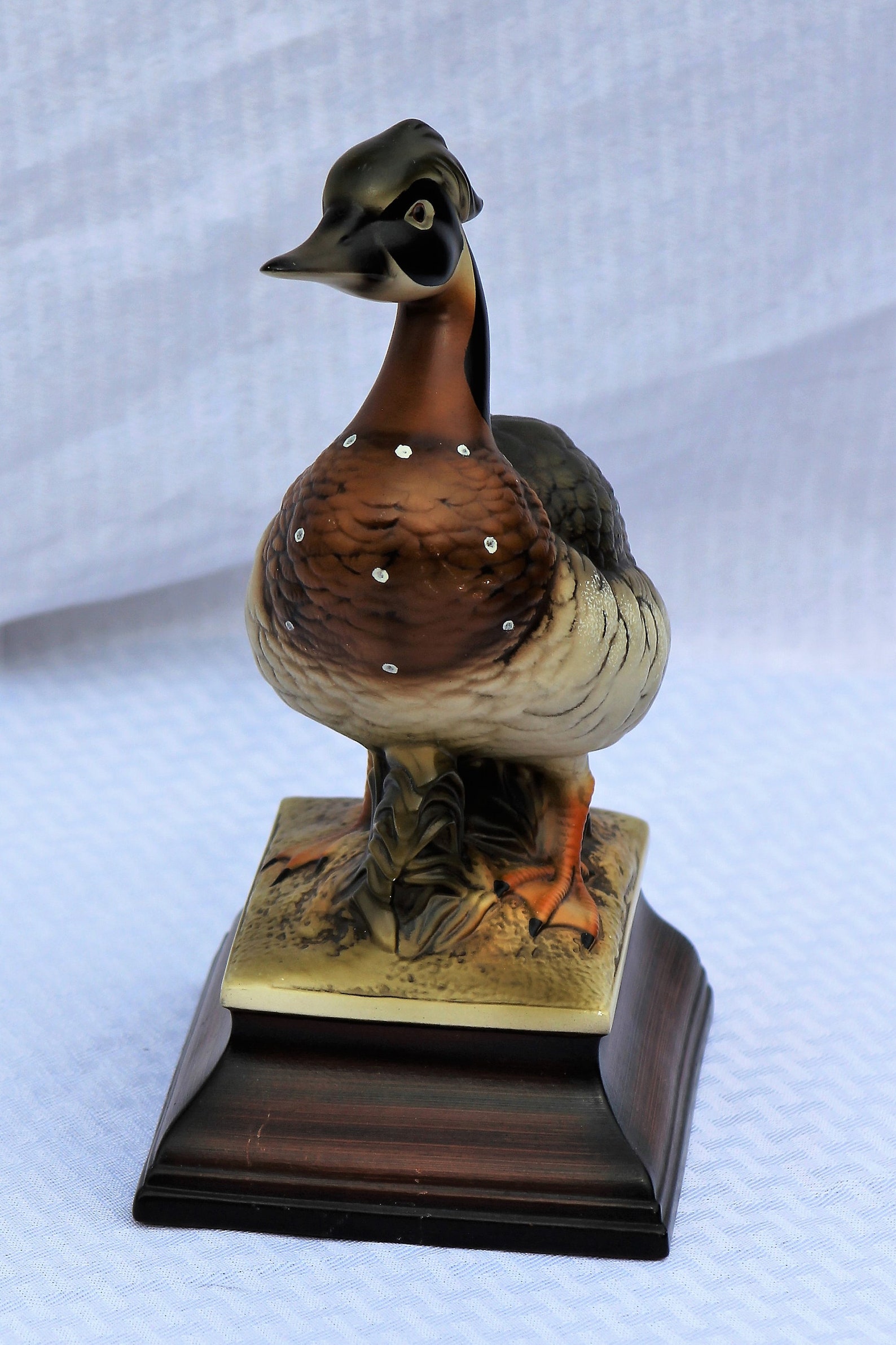 Vintage Ceramic Duck on Stand Made in Japan - Etsy