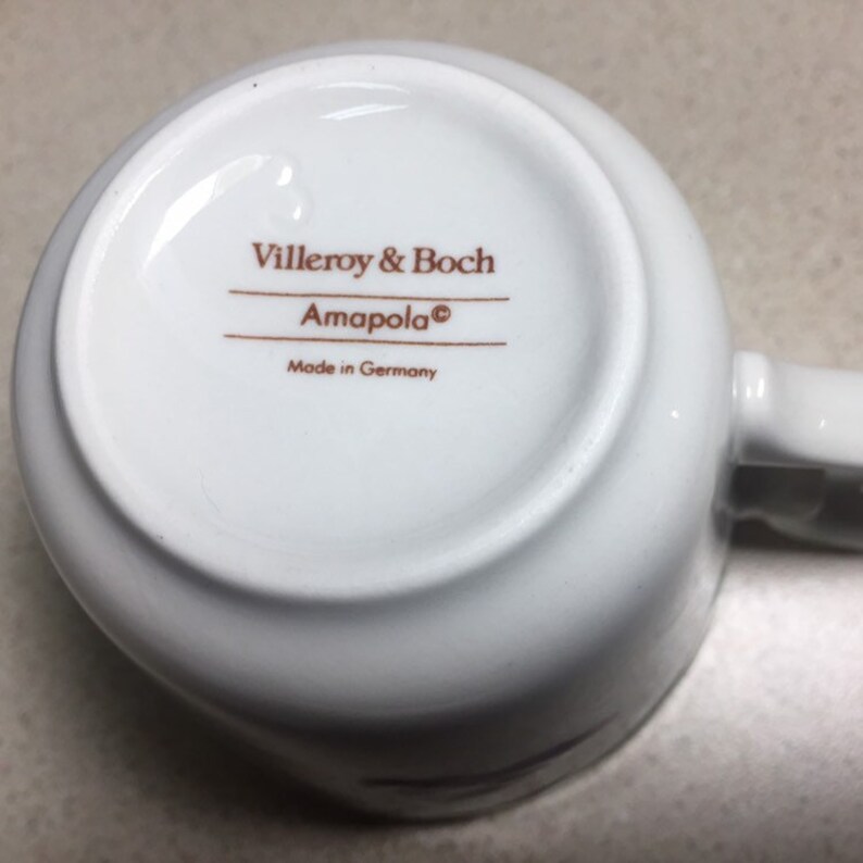 Villeroy & Boch Amapola Poppy Tea Set Made in Germany Pink - Etsy