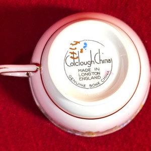 Colclough Tea Set Wildflower Pattern RARE, Bone China, Pink Yellow ...