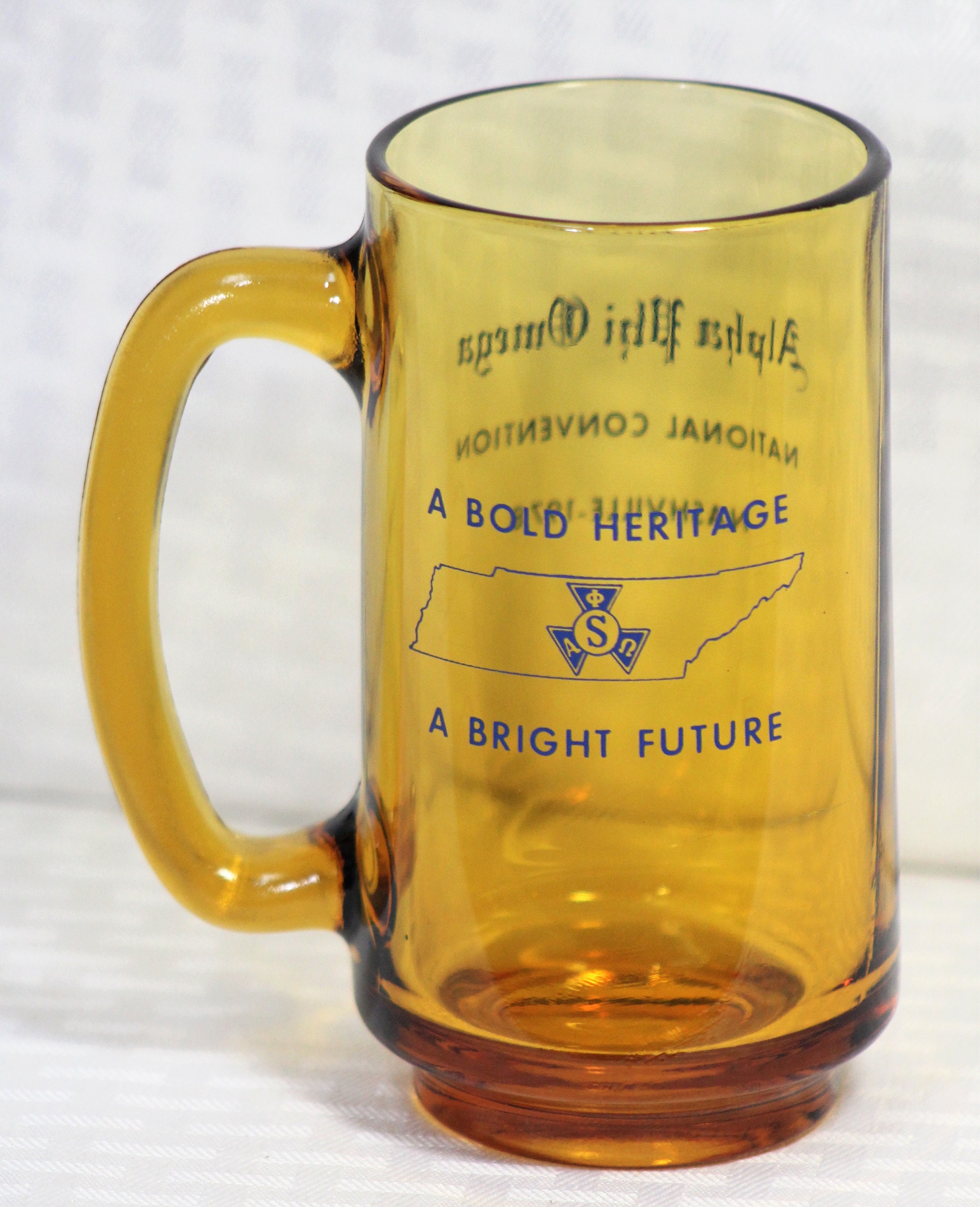RARE Alpha Phi Omega Beer Tankard 12oz National Convention | Etsy