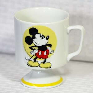 Mickey Mouse, Footed Mug, Walt Disney Productions, Made in Japan - Etsy