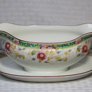 Antique Noritake Porcelain Gravy Boat, Morimura Mark, 1915 Nippon ...