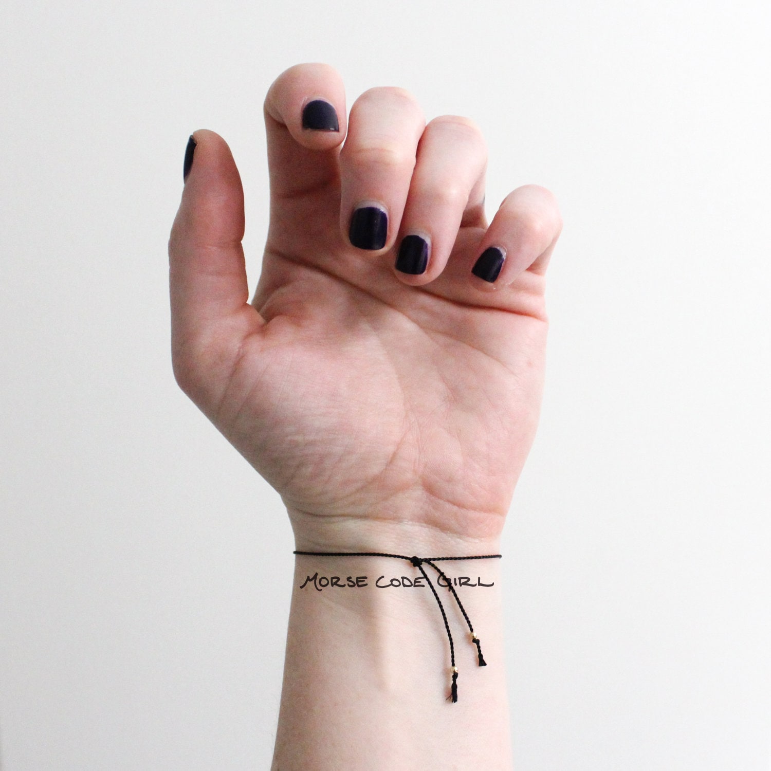 OWNED Morse Code Bracelet, Discreet BDSM Lifestyle Jewelry for ...