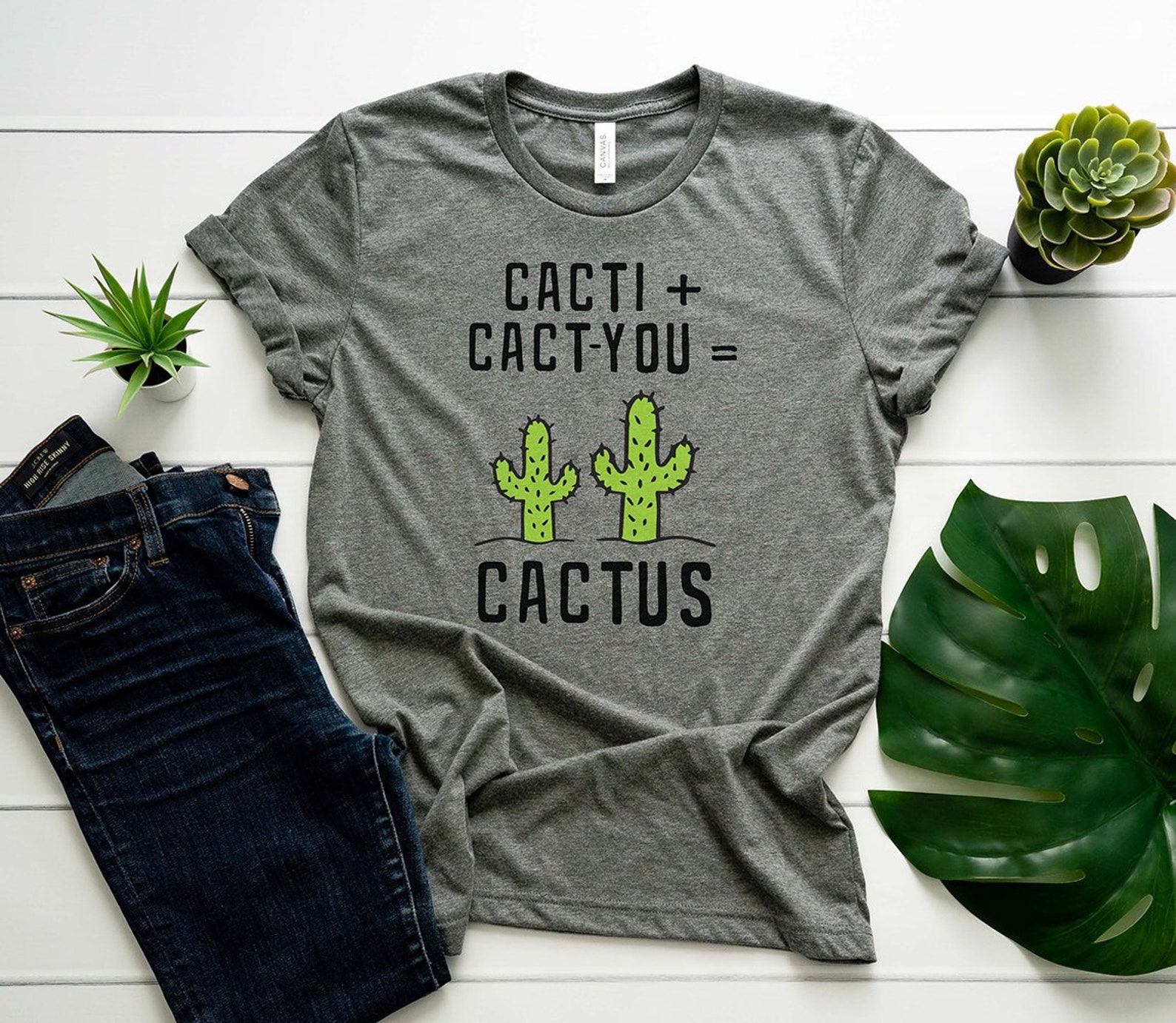 Cactus Shirt // Cacti Cact-you Cactus // Cacti Shirt // - Etsy