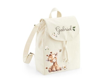 Sac à dos enfant personnalisé Renard bleu, cartable maternelle garçon ...