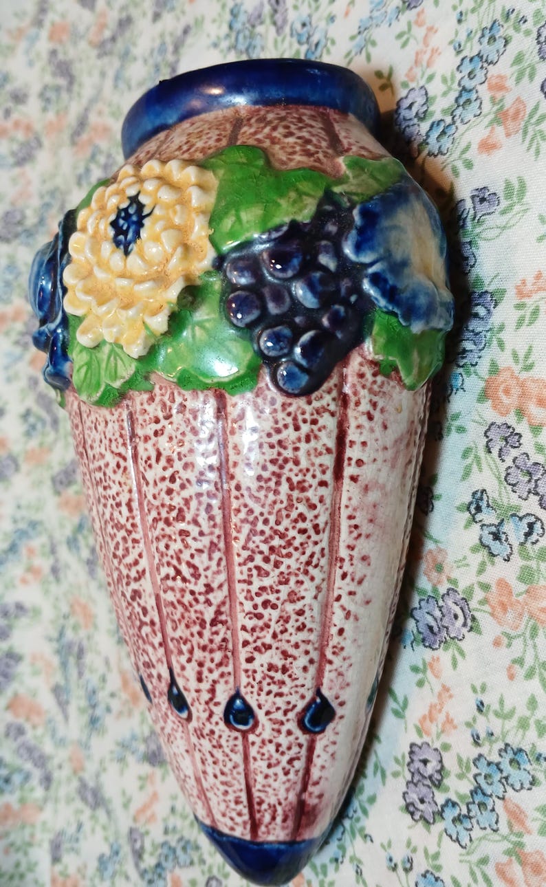 Beautiful Vintage Wall Pocket - Etsy