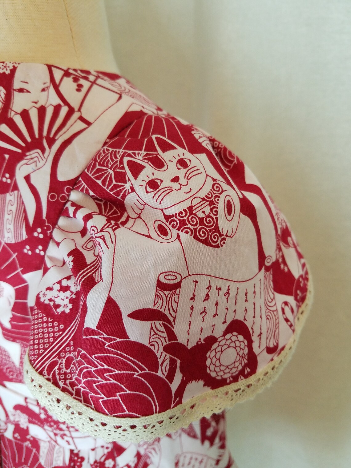 Toddler Muumuu-size 2t-girl's Hawaiian Aloha Dress-red & White-lucky ...