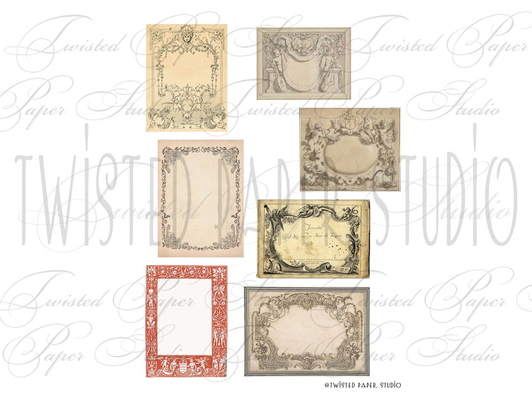Antique Decorative Labels - Etsy
