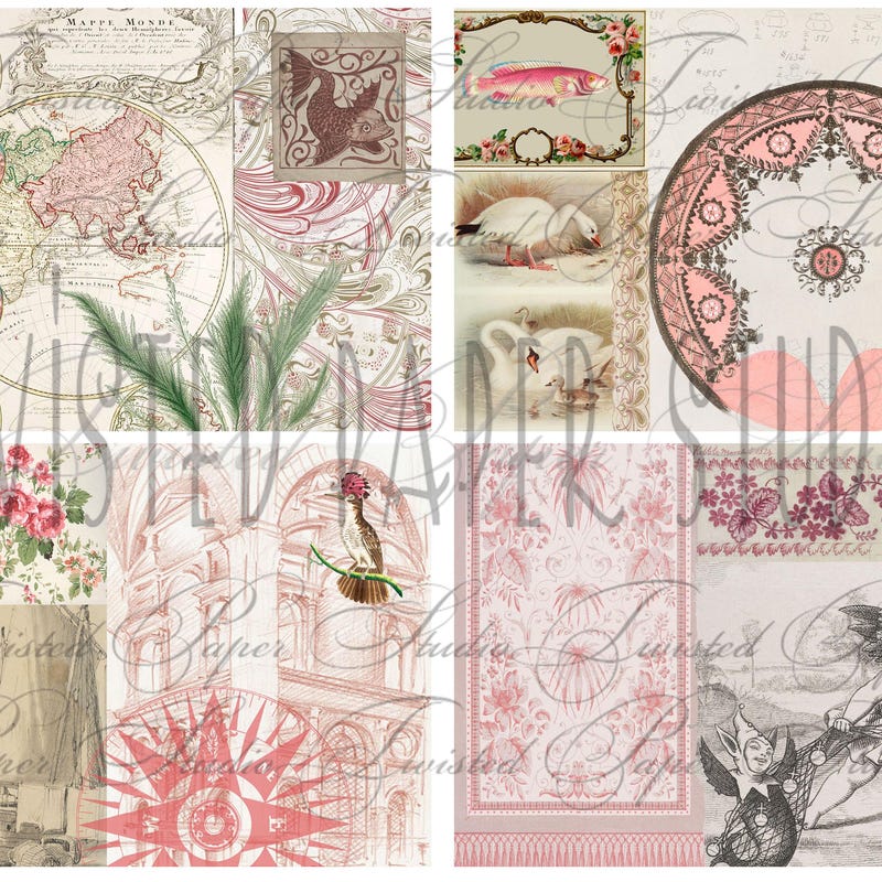 Fancy Paper With Ocean - Etsy