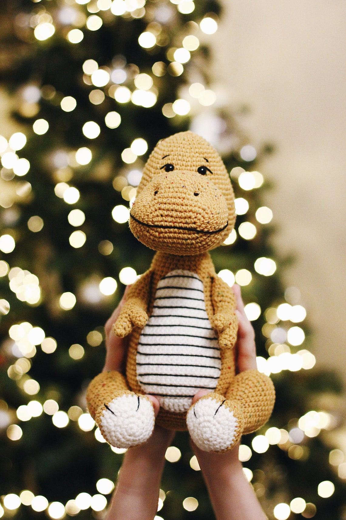 PATTERN: Peaceful T-Rex | Etsy