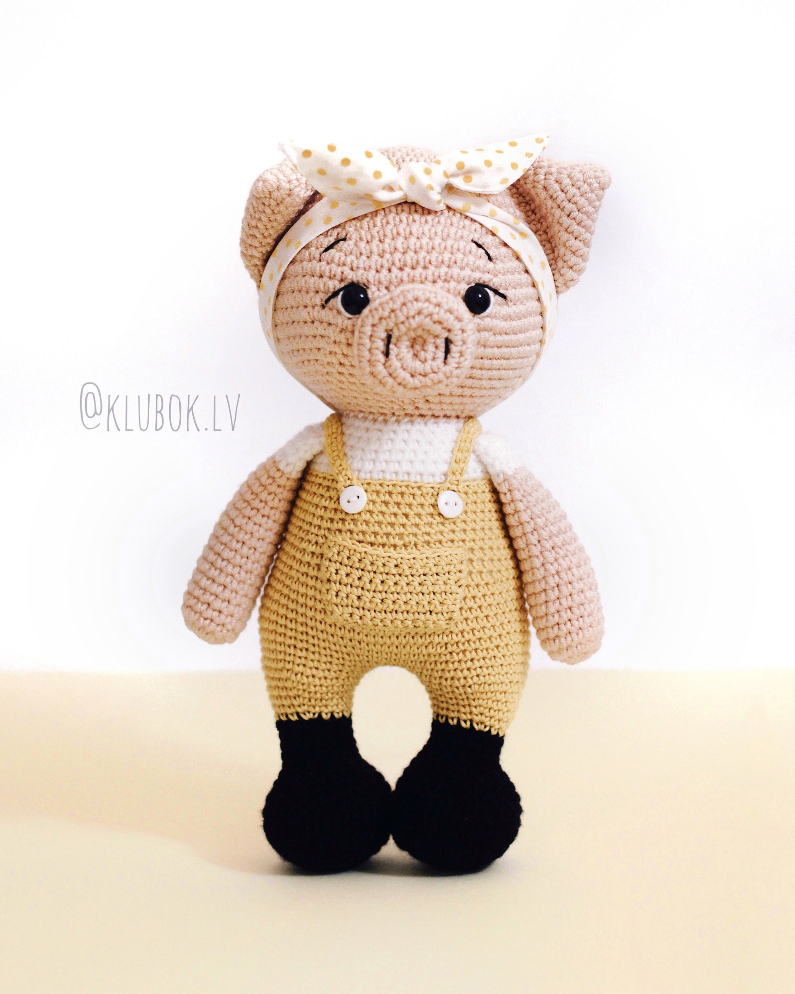 PATTERN: Ruby the Pig - Etsy